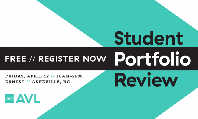 Spring 2024 Student Portfolio Review Day | AIGA Asheville