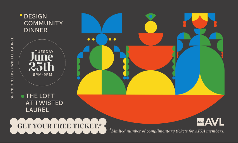 AIGA Design Community Dinner | AIGA Asheville